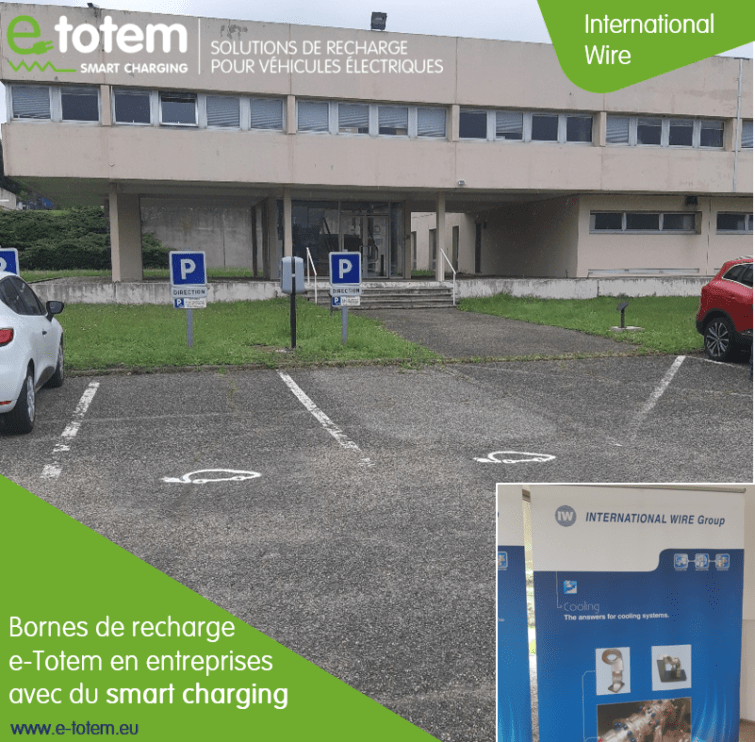 Bornes e-Totem avec du smart charging - e-Totem I Bornes de recharge