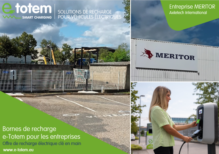 Recharge électrique en entreprise - e-Totem I Bornes de recharge