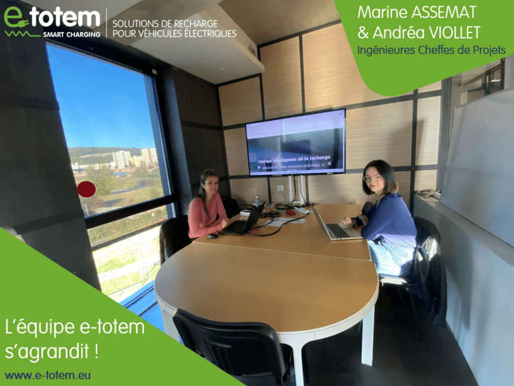Nouveaux arrivants chez e-totem - e-Totem I Bornes de recharge
